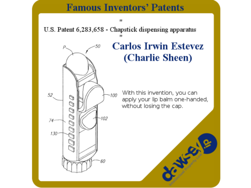 6,283,658 - Chapstick dispensing apparatus - Charlie Sheen